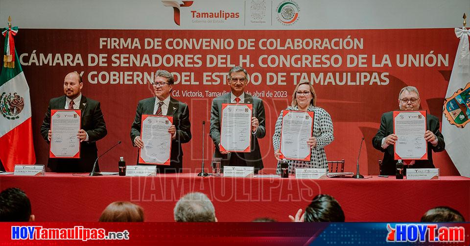 Hoy Tamaulipas - Tamaulipas y Senado firman convenio para la profesionalizacion de servidores ...