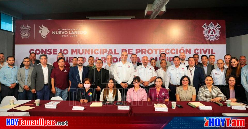Hoy Tamaulipas - Tamaulipas Consejo Municipal de PC en Nuevo Laredo se prepara ante temporada de ...