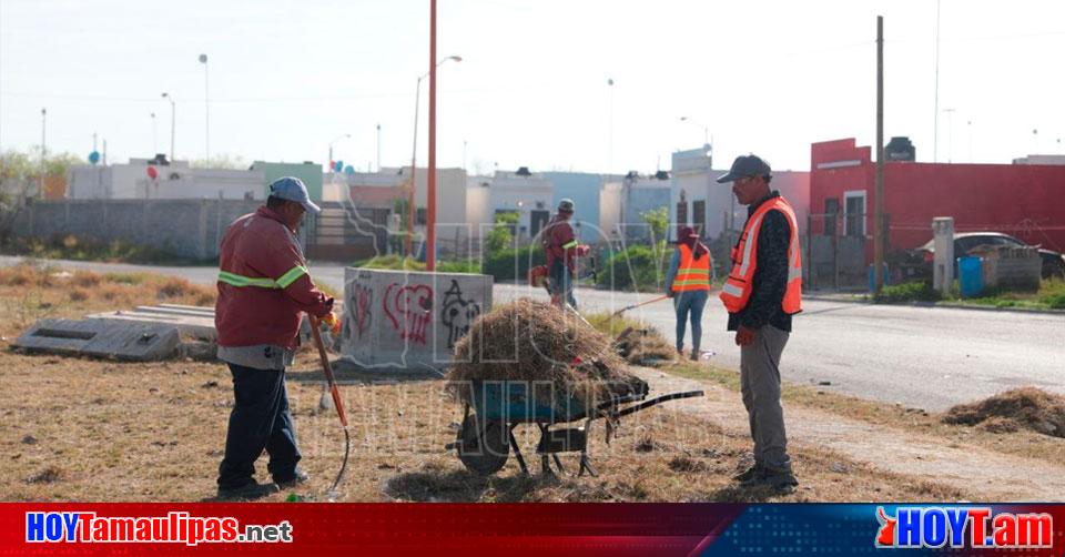 Hoy Tamaulipas - Tamaulipas Brinda gobierno de Nuevo Laredo apoyo de limpieza de terrenos ...