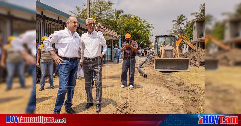 Hoy Tamaulipas - Tamaulipas Impulsa Adrian Oseguera mas obras de pavimentacion en Ciudad Madero