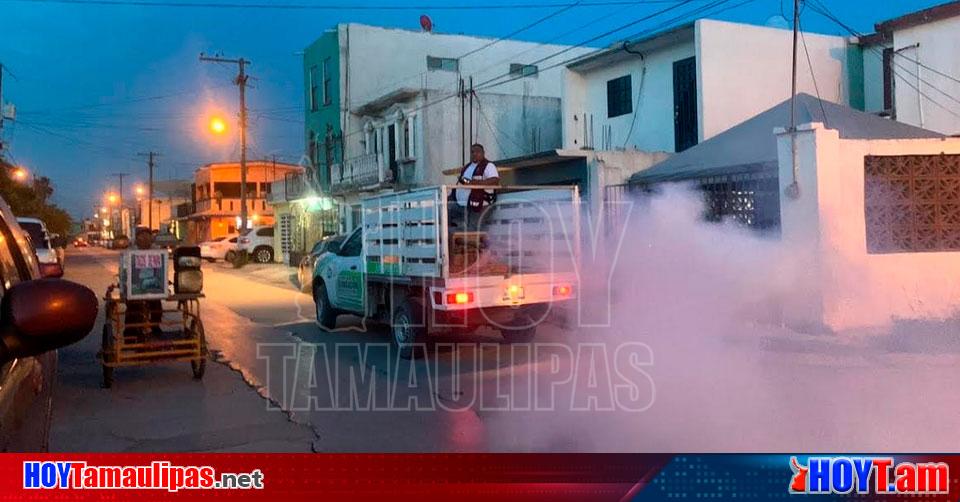 Hoy Tamaulipas - Dengue en Tamaulipas Fumigan alrededor de 200 colonias en Matamoros