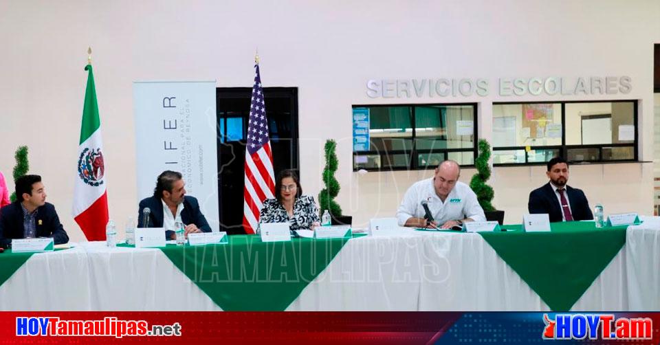 Hoy Tamaulipas - Tamaulipas Firman convenio UTTN y COBIFER en Reynosa