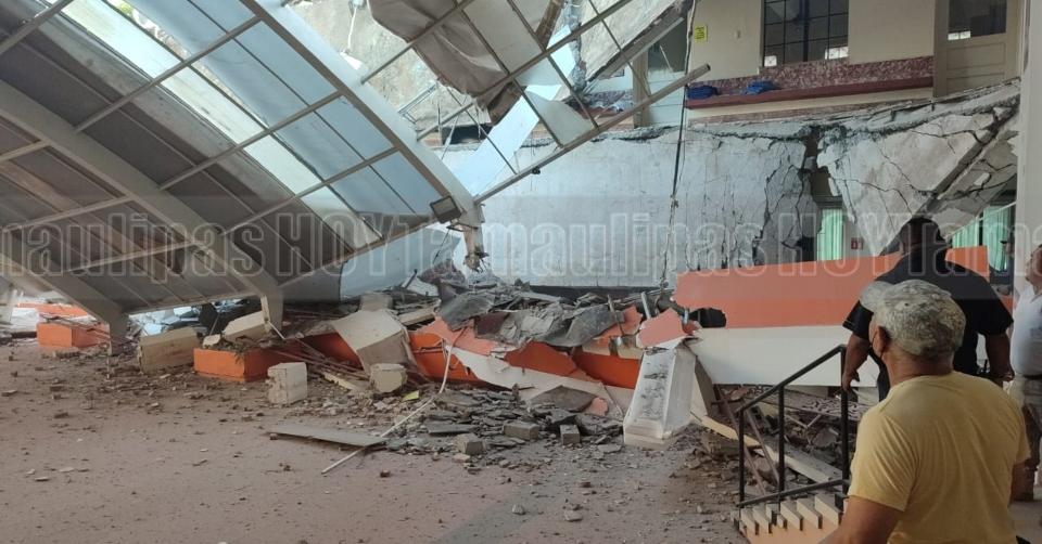 Hoy Tamaulipas - Tamaulipas Demolicion del Colegio Antonio Repiso en ...