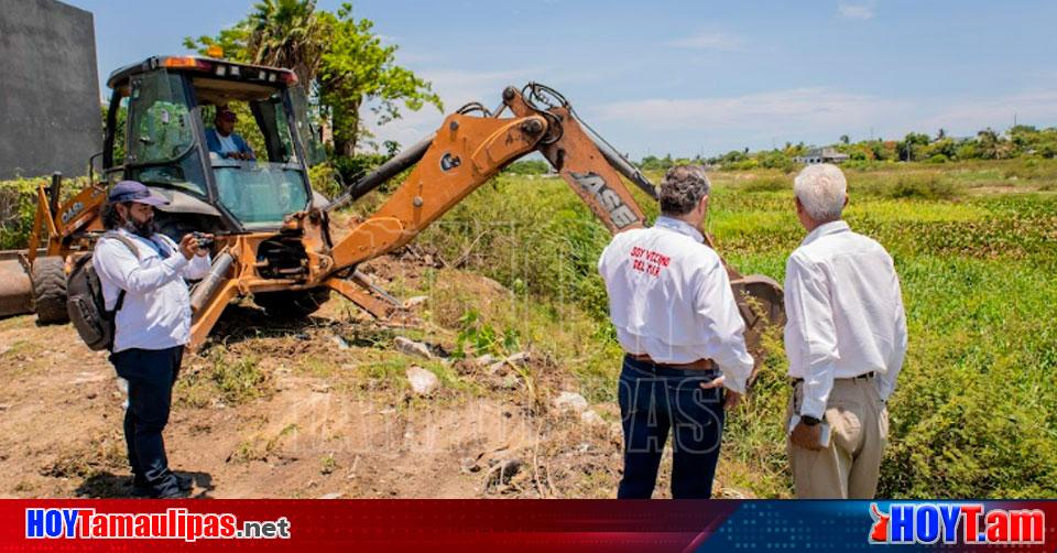 Hoy Tamaulipas - Tamaulipas Despliegan cuadrillas para dar mantenimiento en canales y lagunas de ...
