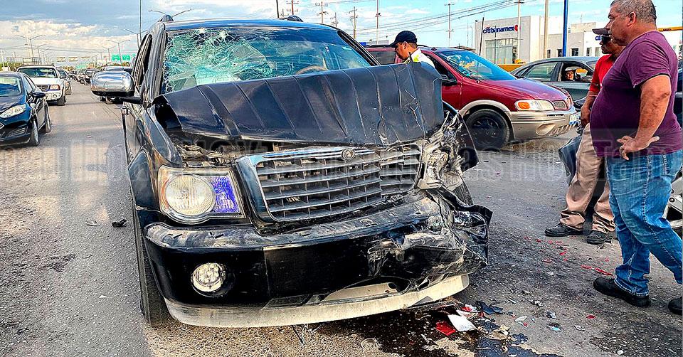 Hoy Tamaulipas Accidente En Tamaulipas Choque Multiple En Nuevo