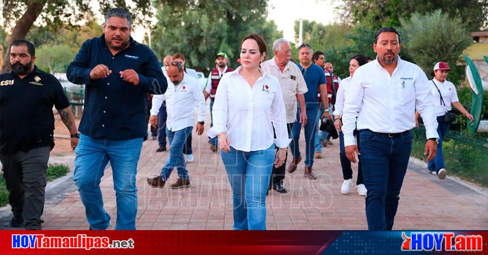 Hoy Tamaulipas - Tamaulipas Supervisa Carmen Lilia transformacion de Parque Viveros lo cerraran ...