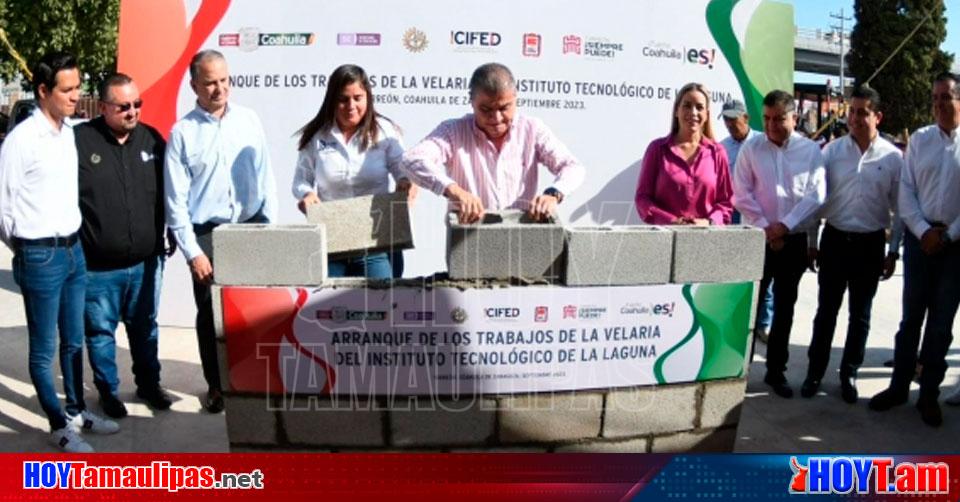 Hoy Tamaulipas - Pone en marcha MARS construccion de velaria en el Instituto Tecnologico de La ...