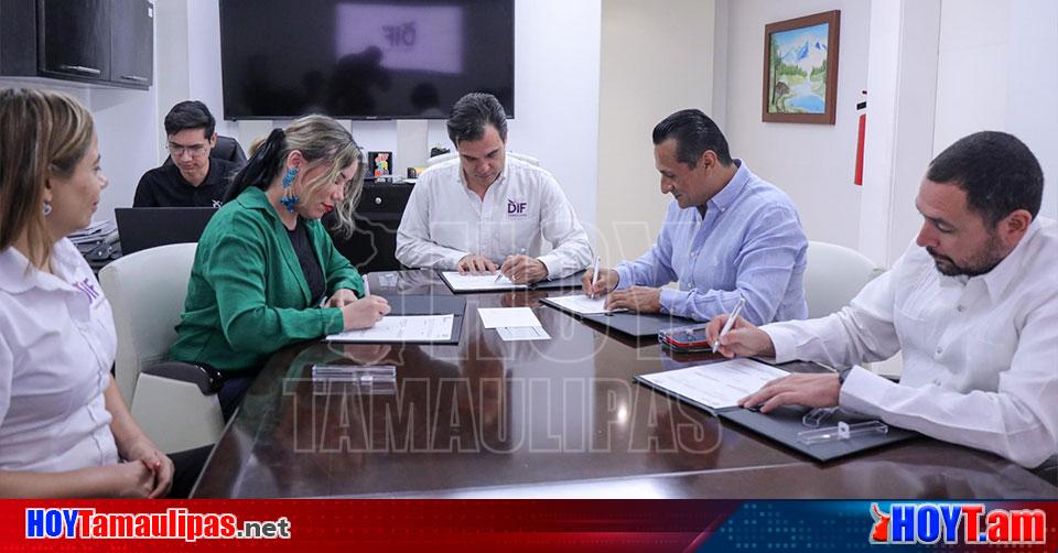Hoy Tamaulipas - Firman convenio DIF Tamaulipas y Cinepolis en favor de las familias tamaulipecas