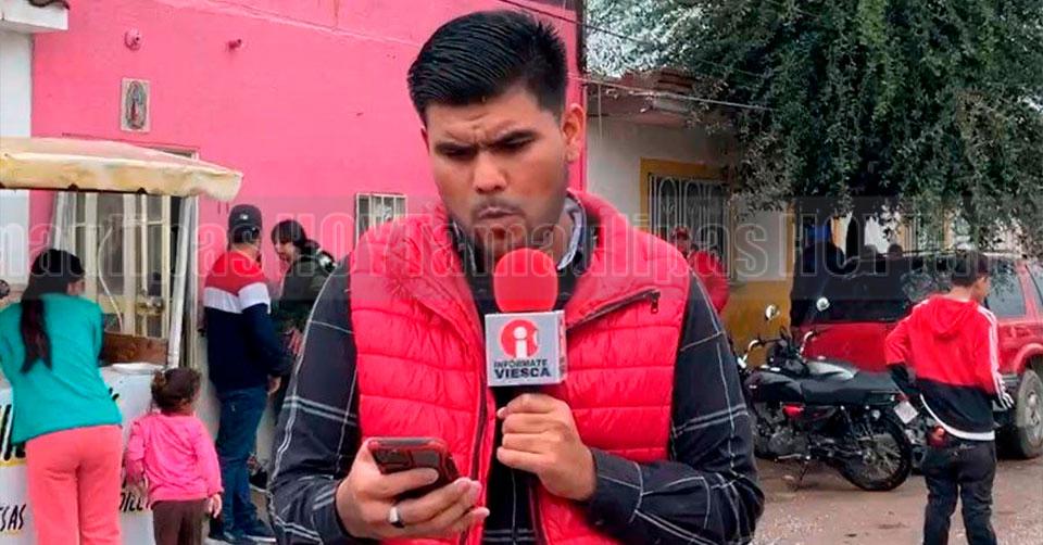 Hoy Tamaulipas - VÃ DEO Reportero llega a cubrir un fallecimiento y se ...