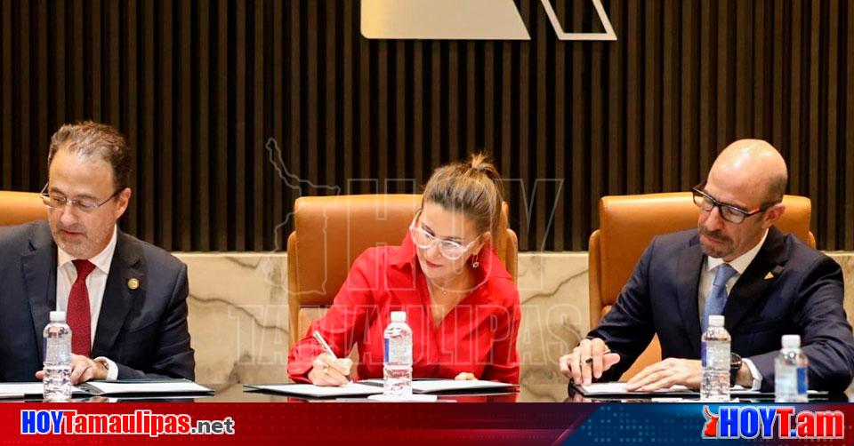 Hoy Tamaulipas - Tamaulipas Firman convenio en Tamaulipas para promover el desarrollo aduanero y ...