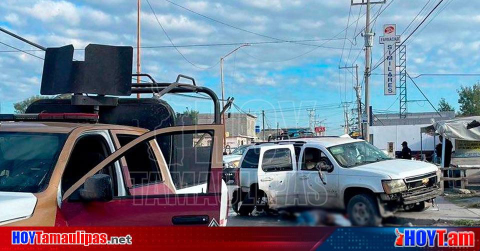 Hoy Tamaulipas - SDR en Tamaulipas Abaten guardias estatales a tres criminales en Reynosa