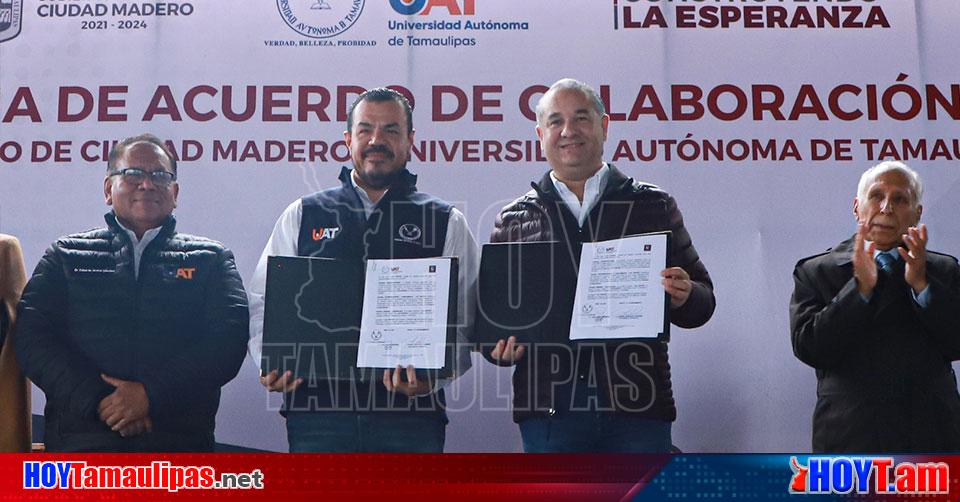 Hoy Tamaulipas - Universidad en Tamaulipas La UAT y Ayuntamiento de Madero firman acuerdo de ...