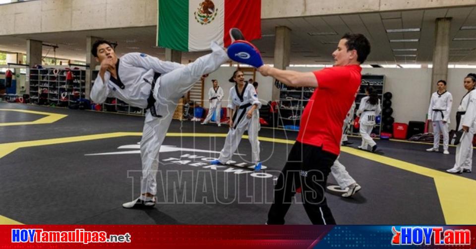 Hoy Tamaulipas - Taekwondo mexicano se afina en el CNAR rumbo a Paris 2024