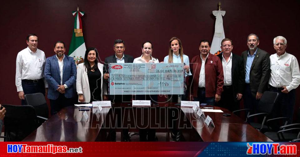 Hoy Tamaulipas - Tamaulipas Refrendan gobierno de Nuevo Laredo y constructores locales convenio ...