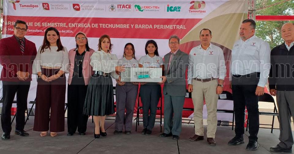 Hoy Tamaulipas - Tamaulipas Entregan apoyos al Itace de Matamoros