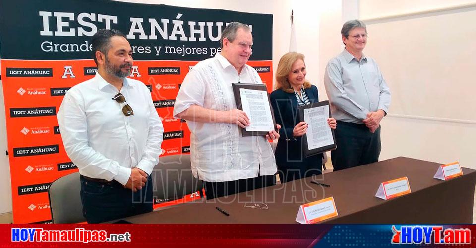 Hoy Tamaulipas - Tamaulipas Firman convenio de colaboracion industriales de Altamira con el IEST ...