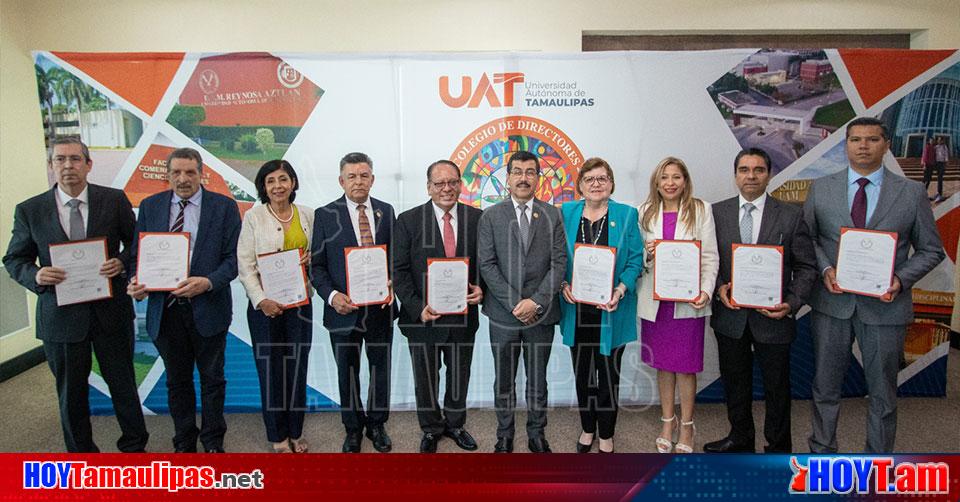 Hoy Tamaulipas - Universidad en Tamaulipas Entrega el rector Damaso Anaya nombramientos a ...