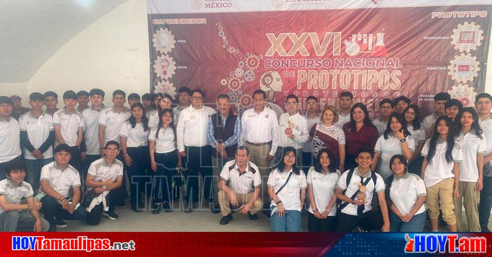 Hoy Tamaulipas - Tamaulipas Conquista el Cbtis 135 el bicampeonato en Prototipos y Proyectos de ...