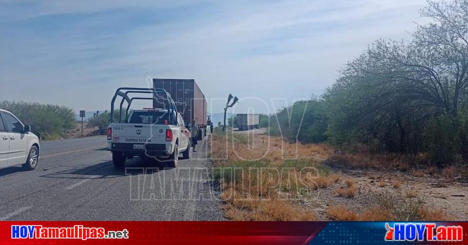 Hoy Tamaulipas - Volcadura en la carretera Victoria-Tula dejo un muerto y un lesionado