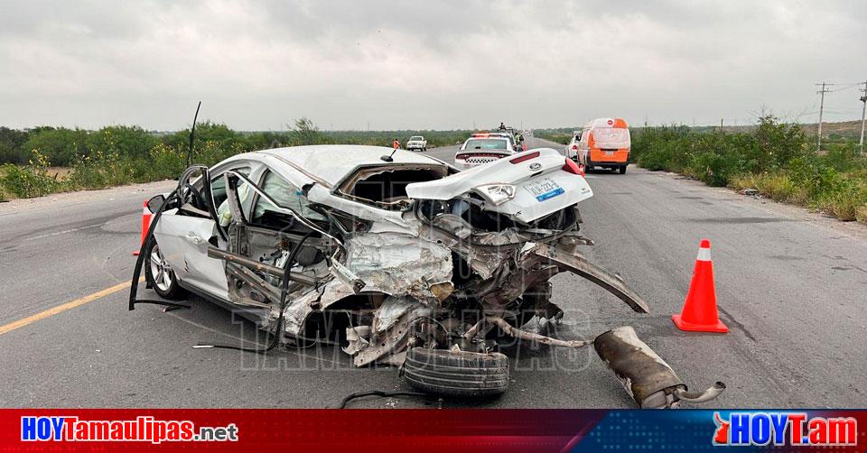 Hoy Tamaulipas - Tamaulipas Choque en el Viaducto Reynosa dejo dos lesionados un motor se desprendio