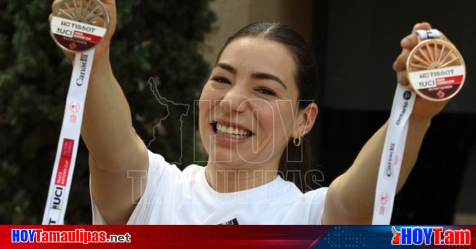 Hoy Tamaulipas - Equipo de velocidad femenil de ciclismo regresa a Mexico tras obtencion de ...