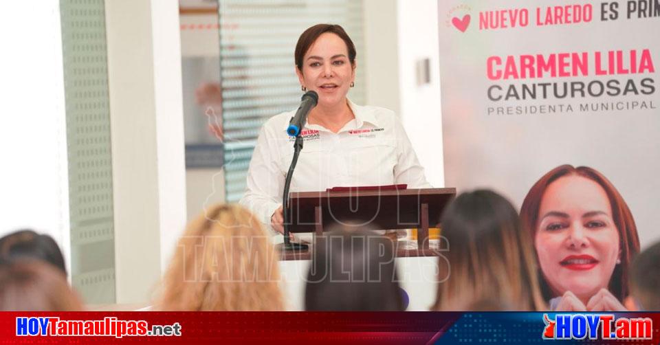 Hoy Tamaulipas - Tamaulipas Respalda Grupo UNI-TRADE a candidata Carmen Lilia Canturosas Villareal