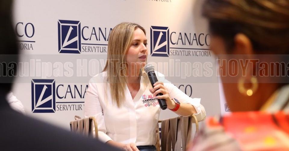 Hoy Tamaulipas - Juntos reconstruiremos Victoria Ale Cardenas