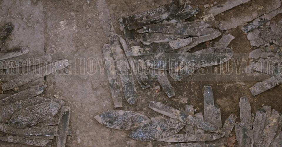 Hoy Tamaulipas - Descubren ofrenda de consagracion en el Gran Basamento ...