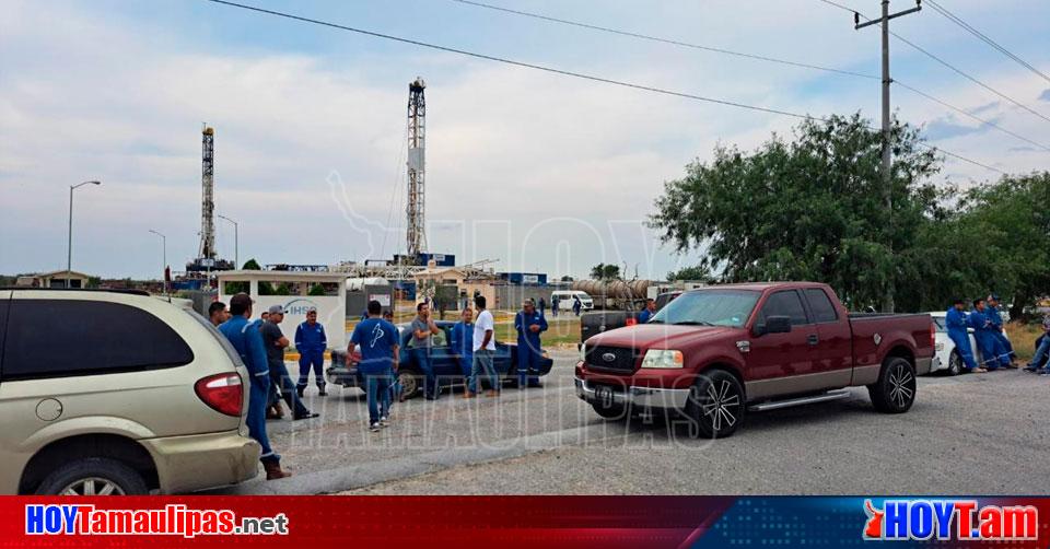 Hoy Tamaulipas - Empleados cierran instalaciones de empresa de hidrocarburos en San Fernando