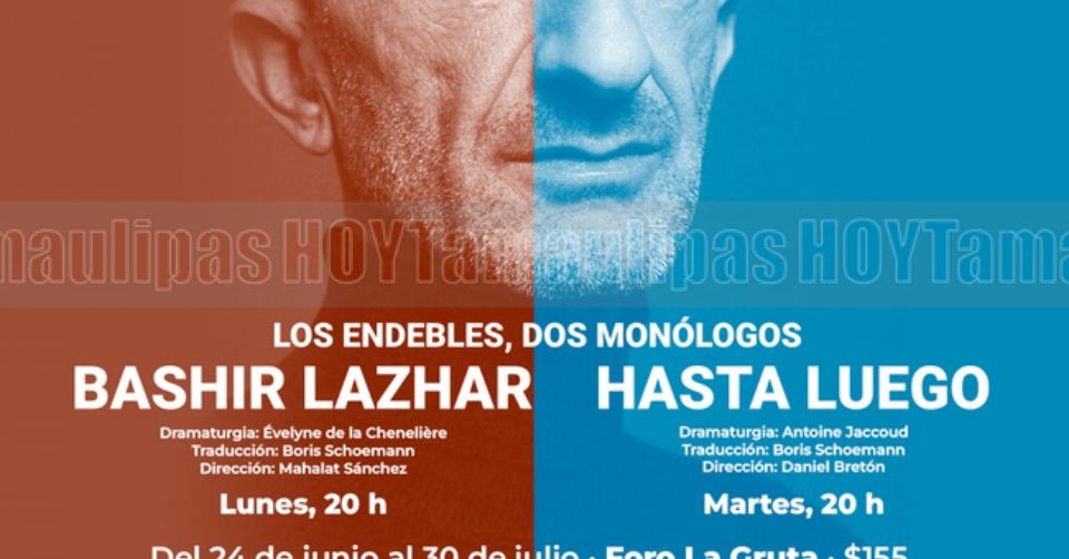 Hoy Tamaulipas - Bashir Lazhar y Hasta luego dos monologos uno acerca ...