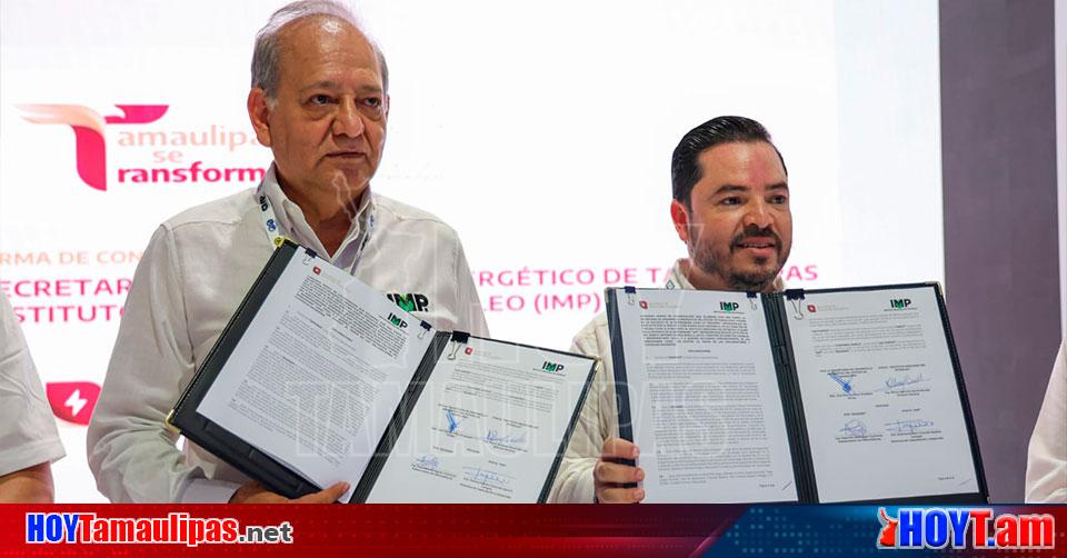 Hoy Tamaulipas - Firma Sedener Tamaulipas convenio de colaboracion con el Instituto Mexicano del ...