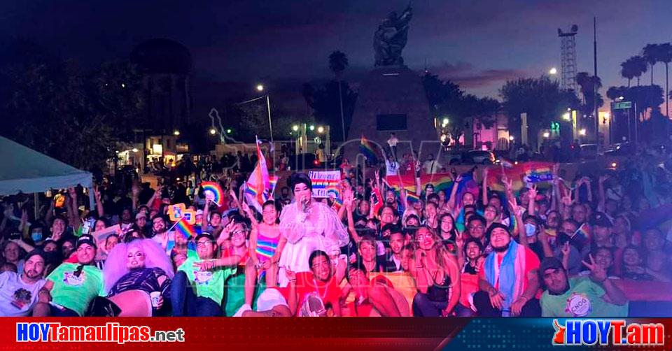 Hoy Tamaulipas - Tamaulipas Habra mas de tres mil en la marcha del orgullo en Nuevo Laredo