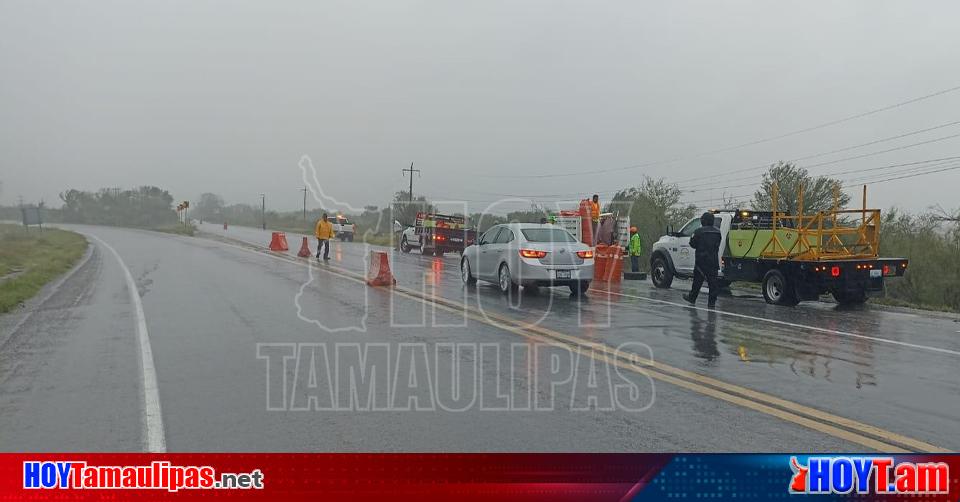 Hoy Tamaulipas - Padilla Tamaulipas Alerta Circulacion cerrada en carril de norte a sur en ...