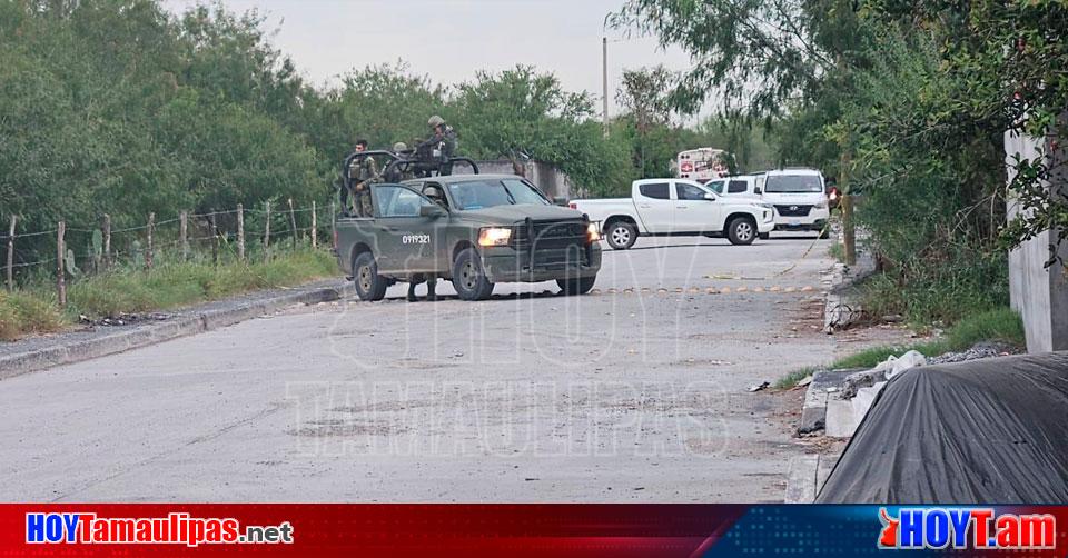 Hoy Tamaulipas - SDR en Tamaulipas Situacion de riesgo en Reynosa dejo un abatido y 2 detenidos