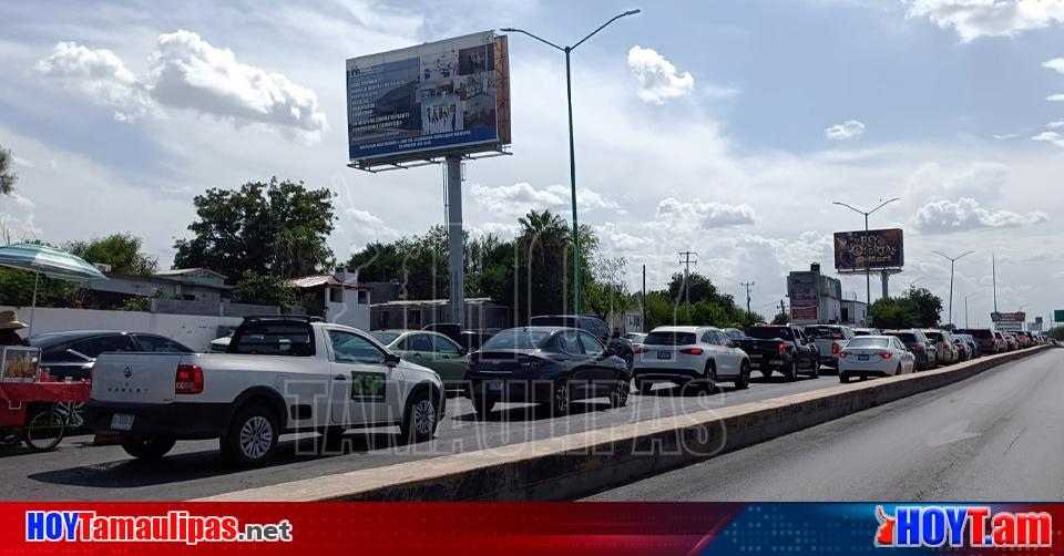 Hoy Tamaulipas - Tamaulipas Transito proporciona grua de apoyo para paisanos que pasan por Nuevo ...