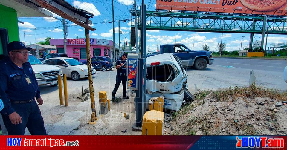 Hoy Tamaulipas - Accidente en Tamaulipas Cuatro lesionados dejo choque en la carretera Reynosa ...