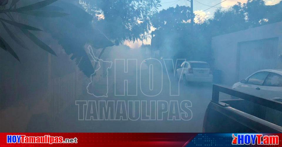 Hoy Tamaulipas - Combatiran el dengue en escuelas de Victoria con fumigacion