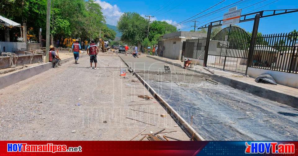 Hoy Tamaulipas - Invierten Estado y municipio de Victoria 20mdp en bacheo drenaje y pavimentacion