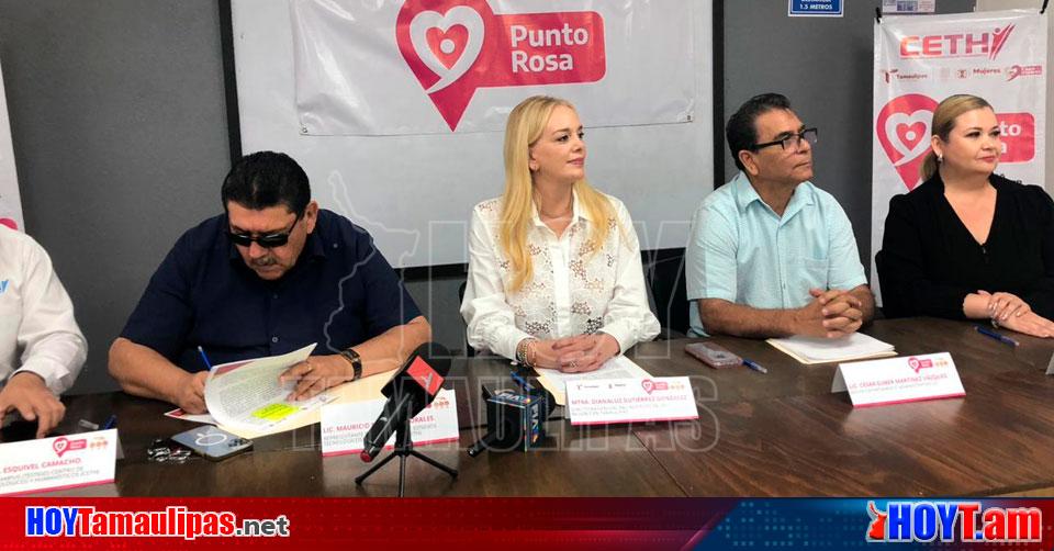 Hoy Tamaulipas - Tamaulipas Â‘Puntos RosasÂ’ han ayudado a evitar abusos contra mujeres en Matamoros