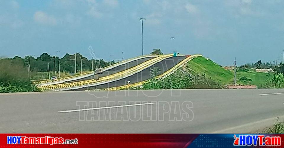 Hoy Tamaulipas - Tamaulipas Estancada la construccion del Puente de la Esperanza en la Tampico-Mante