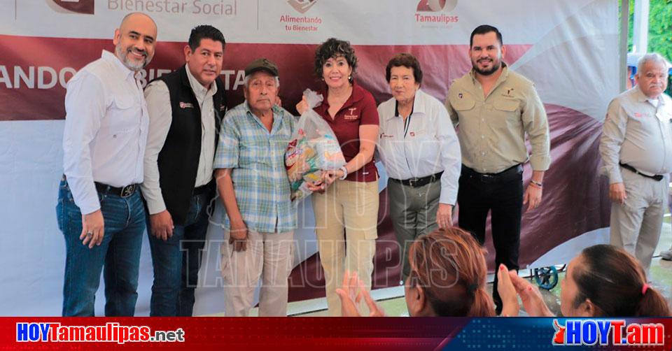 Hoy Tamaulipas - Entrega SEBIEN apoyos del Programa Alimentando tu Bienestar en Altamira