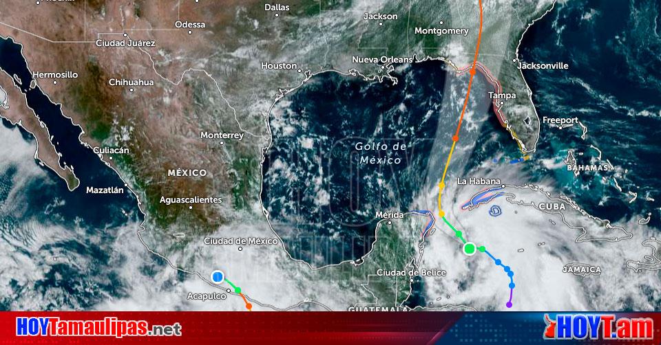 Hoy Tamaulipas - Mexico Se formo la tormenta tropical Helene en el oceano Atlantico