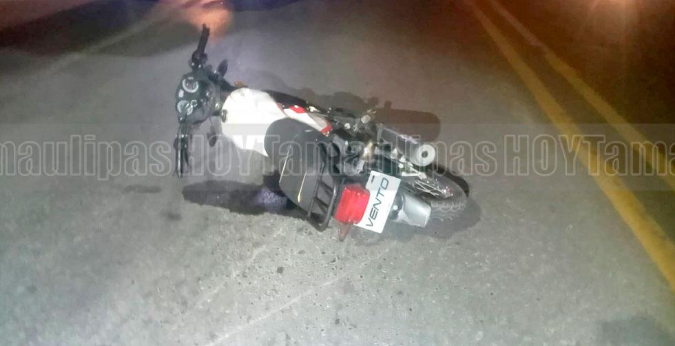 Hoy Tamaulipas - Motociclista ebrio se estrella contra un auto en Nuevo ...