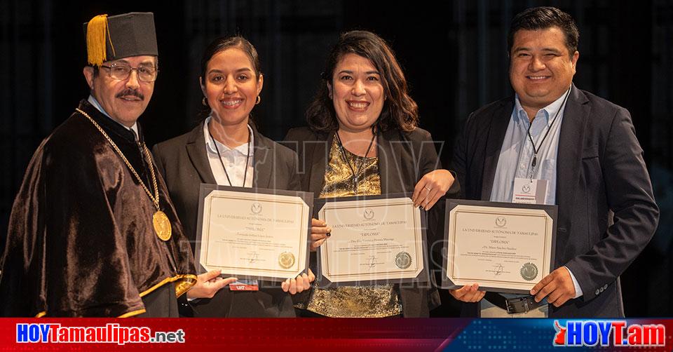 Hoy Tamaulipas - Universidad en Tamaulipas Entrega Damaso Anaya reconocimientos al merito ...