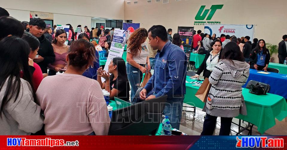 Hoy Tamaulipas - Tamaulipas Celebra la UTNL Feria de Reclutamiento y Estadias