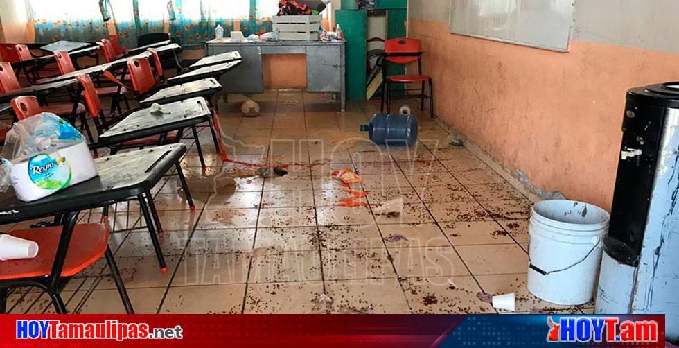 Hoy Tamaulipas - Aumentan robos y vandalismo en escuelas de Victoria
