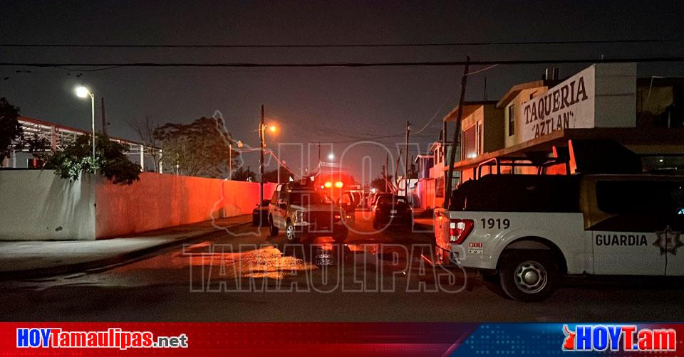 Hoy Tamaulipas - SDR en Tamaulipas Enfrentamiento en Reynosa dejo dos muertos aseguran camioneta ...
