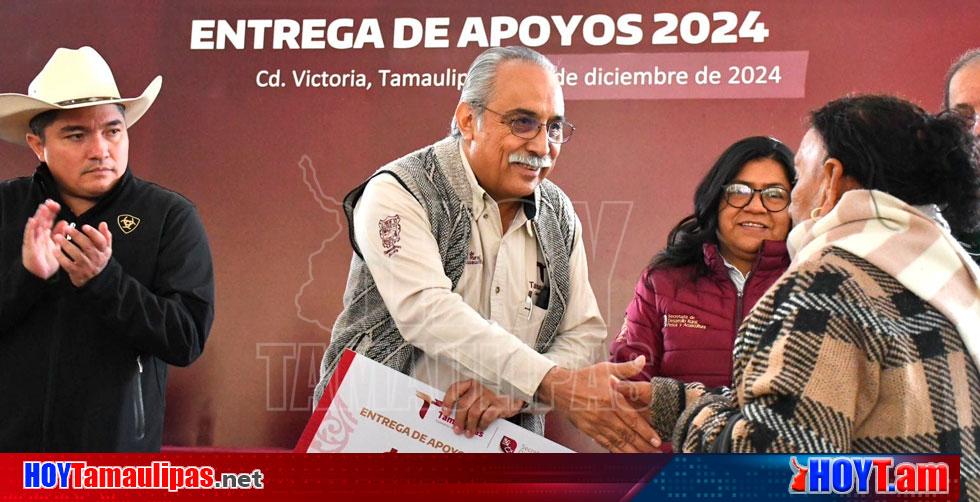 Hoy Tamaulipas - Entrega Desarrollo Rural apoyos a productores forestales de Tamaulipas