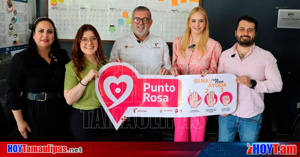 Hoy Tamaulipas - Concluye IMT los 16 dias de activismo con la firma de convenios Punto Rosa en ...