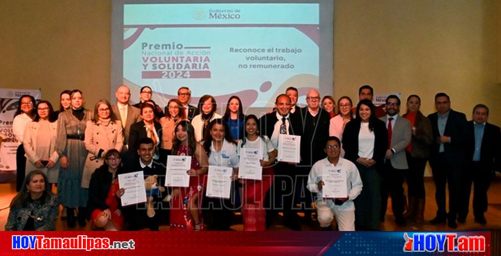 Hoy Tamaulipas - Gobierno de Mexico reconoce labor altruista con la entrega del Premio Nacional ...